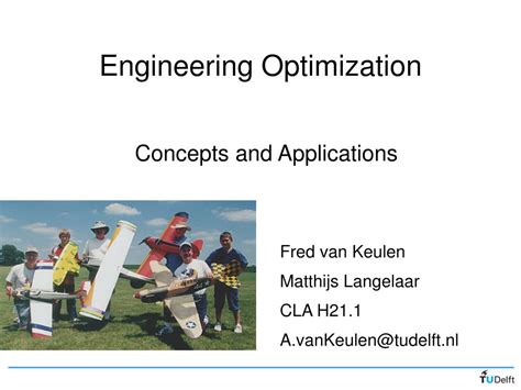 Ppt Engineering Optimization Powerpoint Presentation Free Download