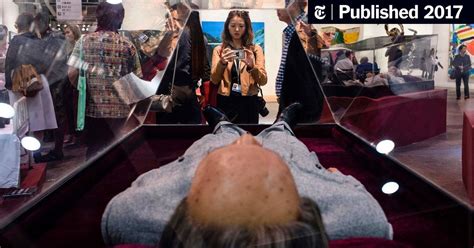 At Asias Hottest Art Fair Taking Selfies With A Mao ‘corpse The