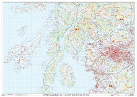 Greater Oxford Ox Area Postcode Sector Map G18  Or Pdf Download