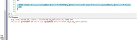 sql remote query is slow when using variables vs literal stack overflow