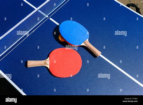 Table Tennis Equipment Rackets Table And Ball Playing Ping Pong In
