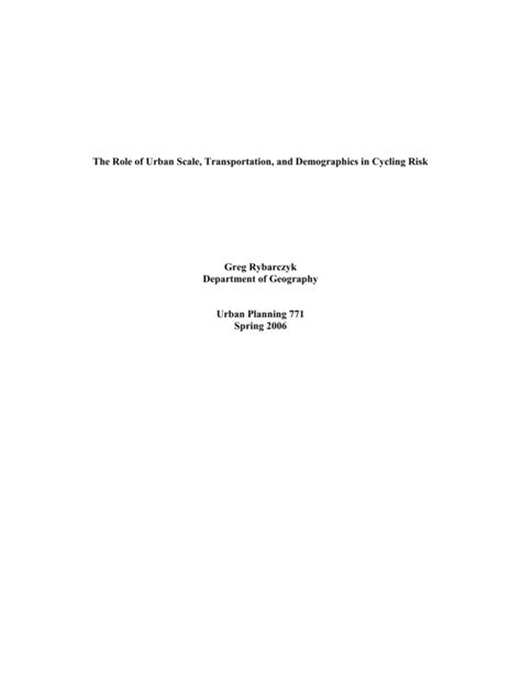 Bicycle Crash Analysis