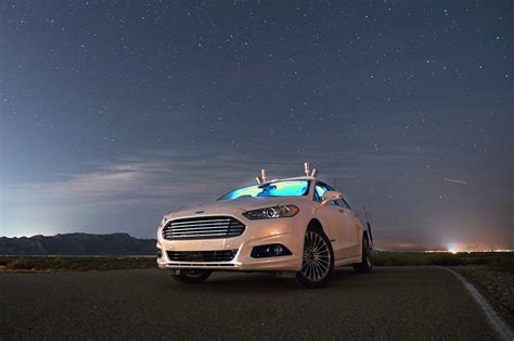 Ford Tests Lidar Autonomous Technology At Night