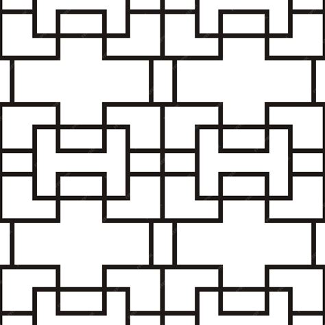 Premium Vector Vector Geometric Pattern Seamless Texture Abstract Optical Illusion Effect