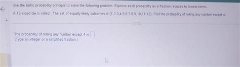 Solved Use The Basic Probability Principle To Solve The Chegg