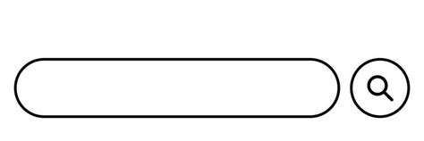 Modern Search Box And Magnifying Glass Royalty Free Vector