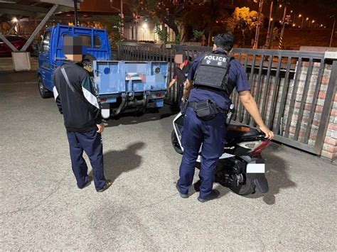 越南移工機車沒電半路「刁車」｜烏日五光警即刻救援