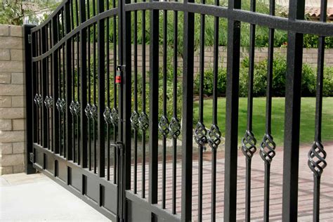 How To Fix Bent Wrought Iron Fence Fence Fixation