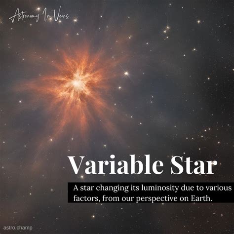 Astronomy In Veins Astrochamp On Linkedin Have You Ever Heard Of Variable Stars Unlike Our