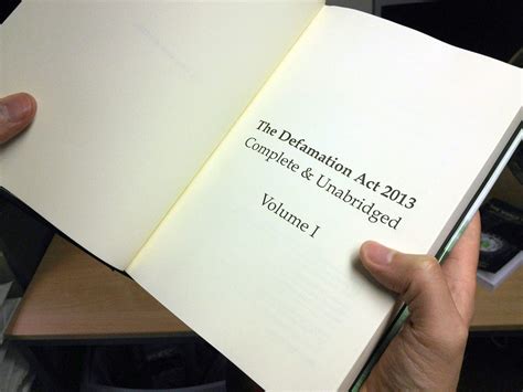 Defamation Act 2013 — An Act To Watch Out For By Faith Sit Medium