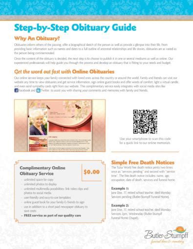 Obituary Templates and Samples ᐅ TemplateLab