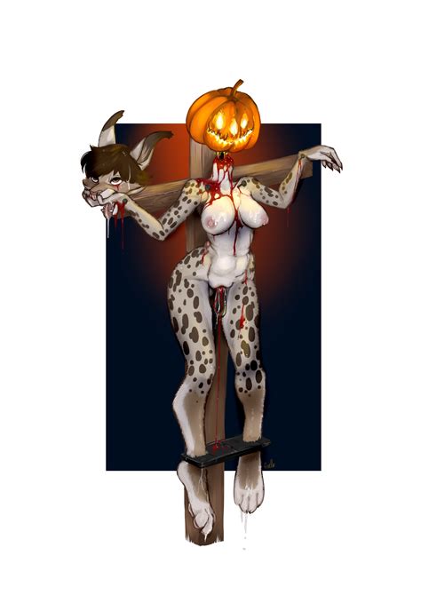 Rule 34 4 Toes Absurd Res Ankle Cuffs Anthro Blood Bodily Fluids Crucifixion Cuff Restraint