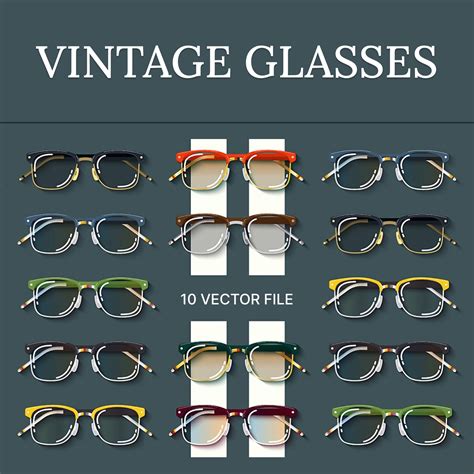 Vintage Glasses Masterbundles