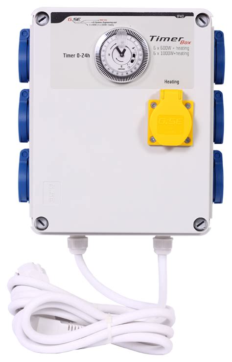 Timer Box Ii 6x600w Grässlin Timer Growshopping