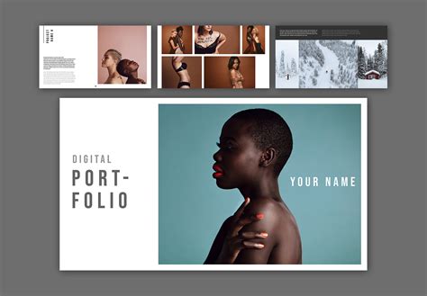 Digital Portfolio Layout Behance