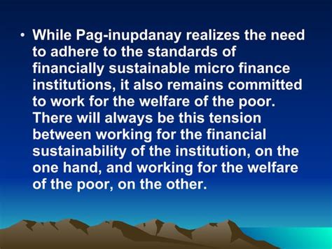 Case Presentation Social Performance And Impact Of Microfinance Institutions Ppt