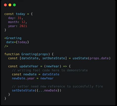 Understand Derived State In React