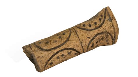 Incised And Punctate Designed Bone Artifact 3d Model By University Of