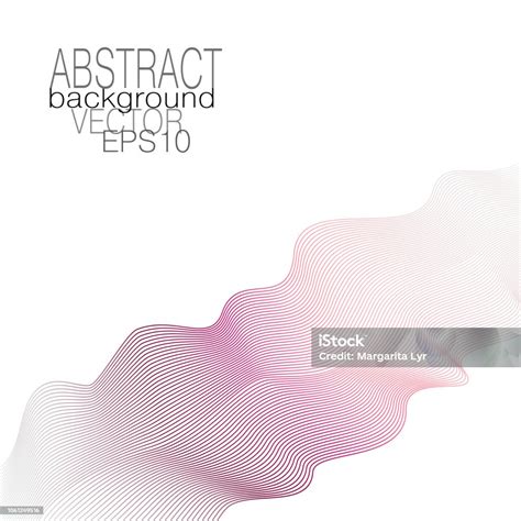 파스텔 보르도 핑크 회색 그라데이션에서 파형 실크 리본 스카프 모방을 흔들며입니다 아트 라인 디자인 요소입니다 부드러운 반짝 배경입니다 초대장 인사말 카드 전단지 전단지