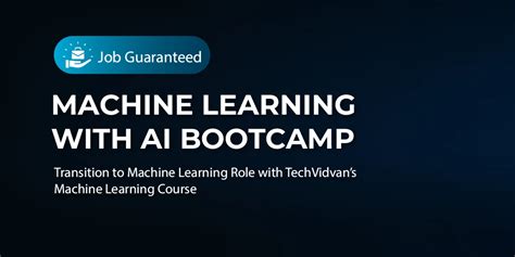 Ai And Machine Learning Bootcamp With Job Guarantee English Techvidvan