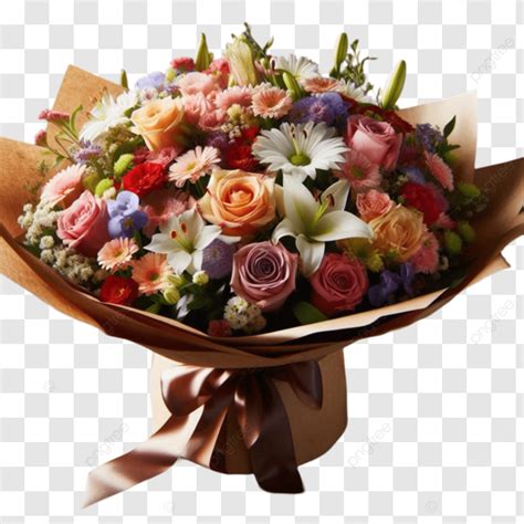 투명한 배경에 갈색 리본이 달린 3d 아름다운 화려한 장미 꽃 부케 투명한 배경에 갈색 리본이 달린 3d 아름다운 화려한 장미 꽃 부케 갈색 리본이 달린 아름다운 화려한