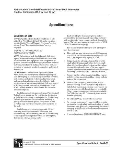Pad Mounted Style Intellirupter ® Pulsecloser® Fault Interrupter Outdoor Distribution 155 Kv