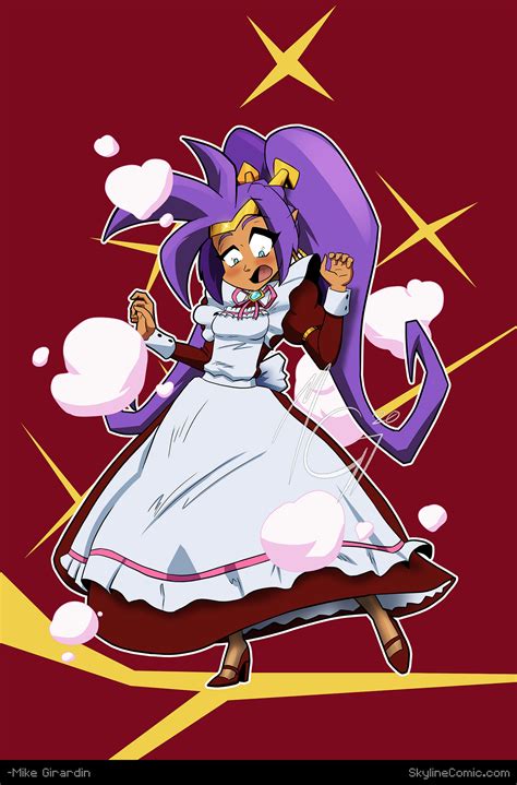Shantae Maid Commission By Gx3rcomics On Deviantart