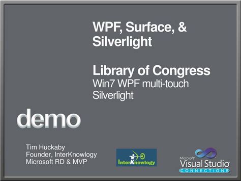 Ppt Vwp03 Building Data Visualization Applications With Wpf