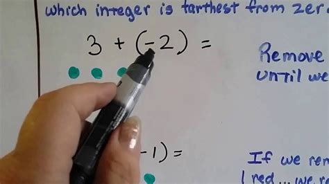 Grade 7 Math 1 2a Adding Integers With Different Signs Youtube