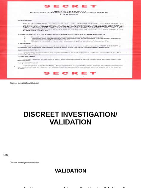 Lecture Validation Pdf Counterintelligence Law Enforcement