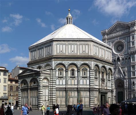 Battisterofirenze Florence Baptistery Florence Italy Romanesque