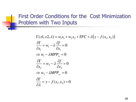 Ppt Cost Minimization And Cost Curves Powerpoint Presentation Free