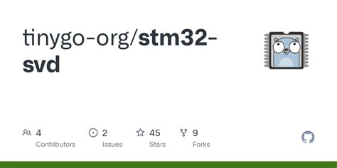 Github Tinygo Orgstm32 Svd