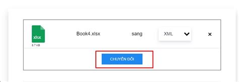 hướng dẫn các chuyển file excel sang xml cực đơn giản nhanh chóng