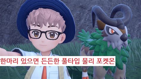 포켓몬sv 풀타입 고고트 테라레이드 솔플 6성 테라레이드 영상 Youtube