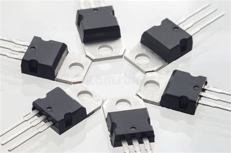 Plastic Transistor Model 7812 Voltage Regulator Encapsulated To220 Stock Image Image Of