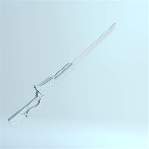 Stl File Yasuo High Noon Sword・3d Printing Design To Download・cults