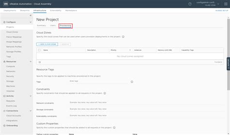 Getting Started With Vrealize Automation 80 Cloud Assembly