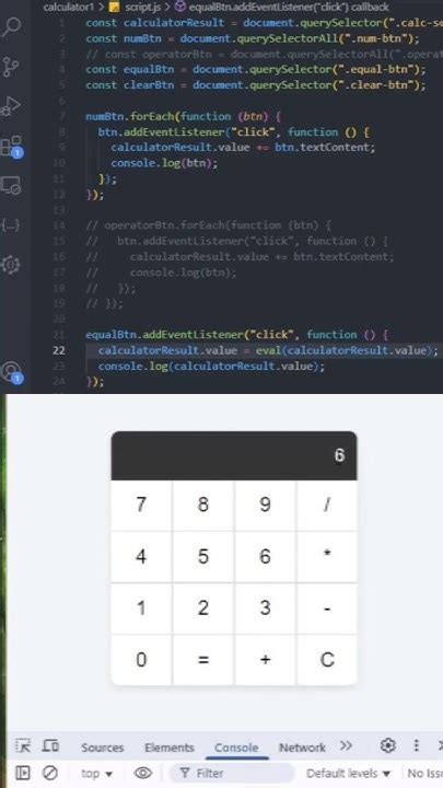 Build A Calculator Without Eval Funtion In Javascript Programming