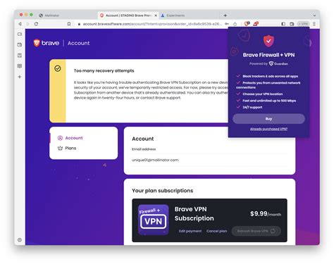 Unable To Obtain Credentials On Staging Account Bravesoftware Issue Brave Brave