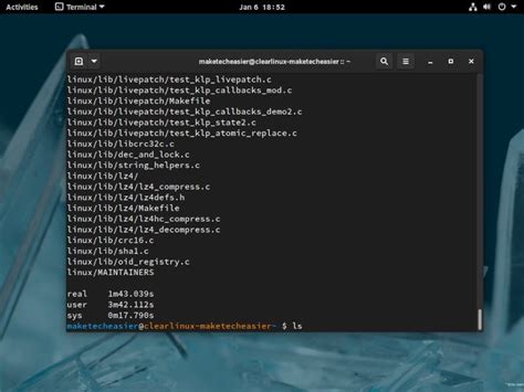 Clear Linux Review The Mclaren Of Linux Distros Make Tech Easier