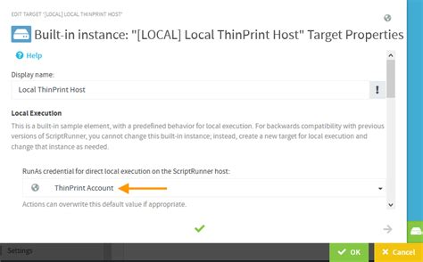 Configuring The Admin App Thinprint
