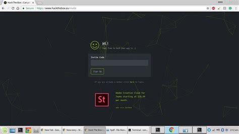 Hackthebox How To Get The Invite Code And Enter Into Hackthebox Eu
