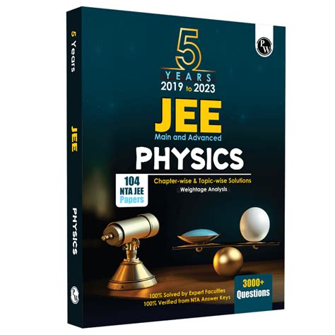 JEE Main Chapter Wise PYQ Questions With Solutions PW Store