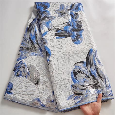 아프리카 자카드 레이스 패브릭 2022 고품질 브로케이드 레이스 패브릭 신부 나이지리아 프렌치 골드 레이스 웨딩 파티 Y2654레이스 Aliexpress