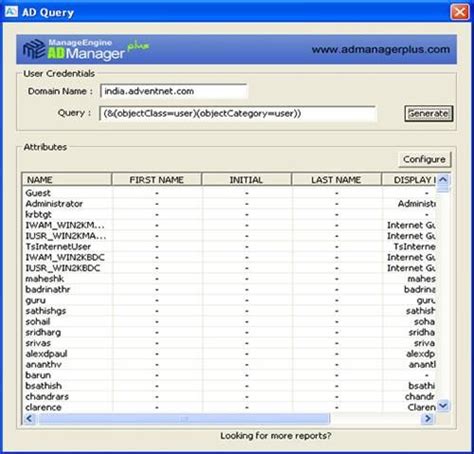 Free Admanager Plus Active Directory Reports And Monitoring 4sysops