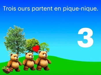 OURS PARTENT EN PIQUE NIQUE By Thefrenchwhisperer TPT