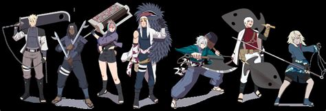 Naruto Seven Swordsmen Of The Mist Names