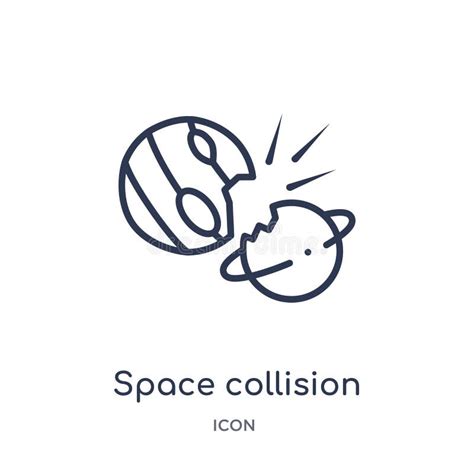 Linear Space Lander Icon From Astronomy Outline Collection Thin Line Space Lander Vector