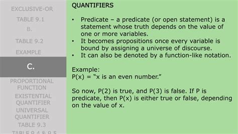 Mathematics In The Modern World Quantifiers Pptx Science